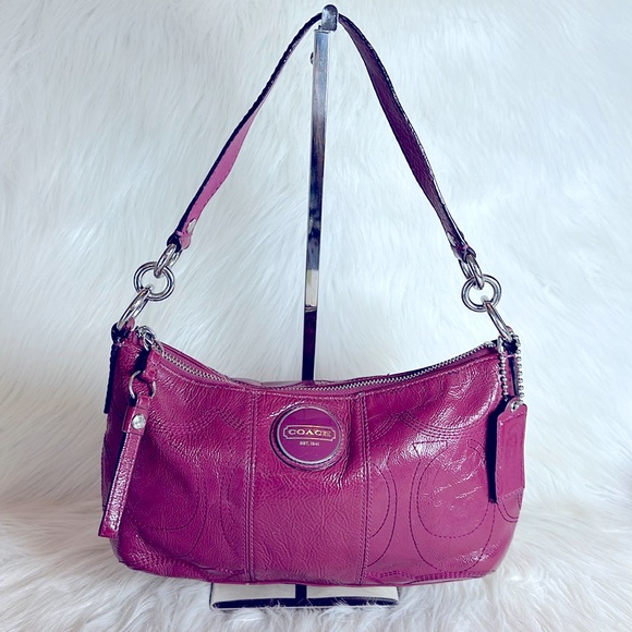 Coach | Bags | Coach Berry Patent Leather Demi Handbag With Matching ...